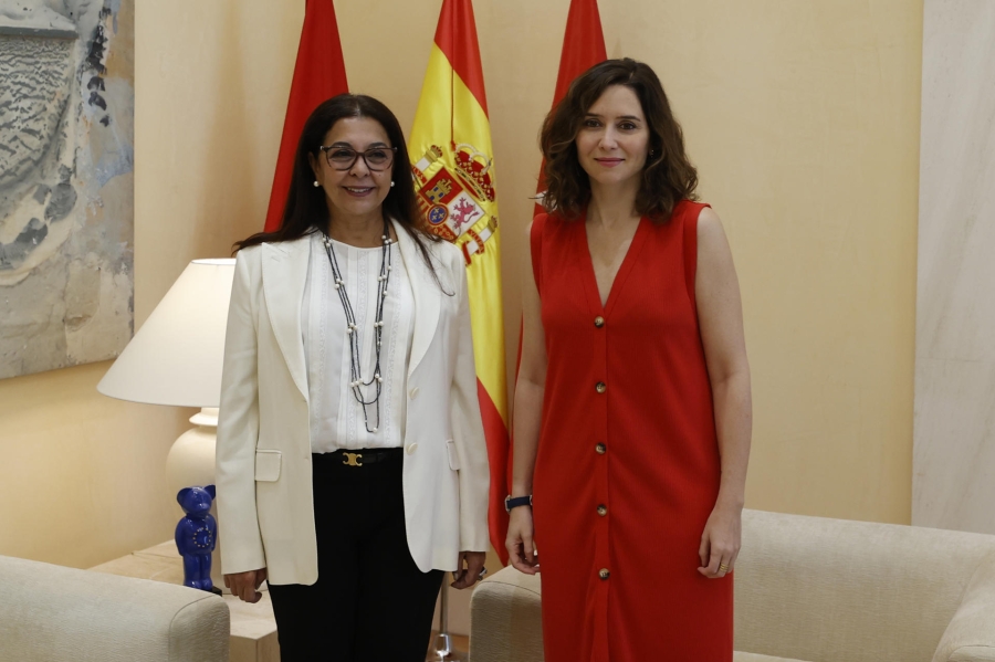 Karima Benyaich reçue par la présidente de la communauté de Madrid - Le ...