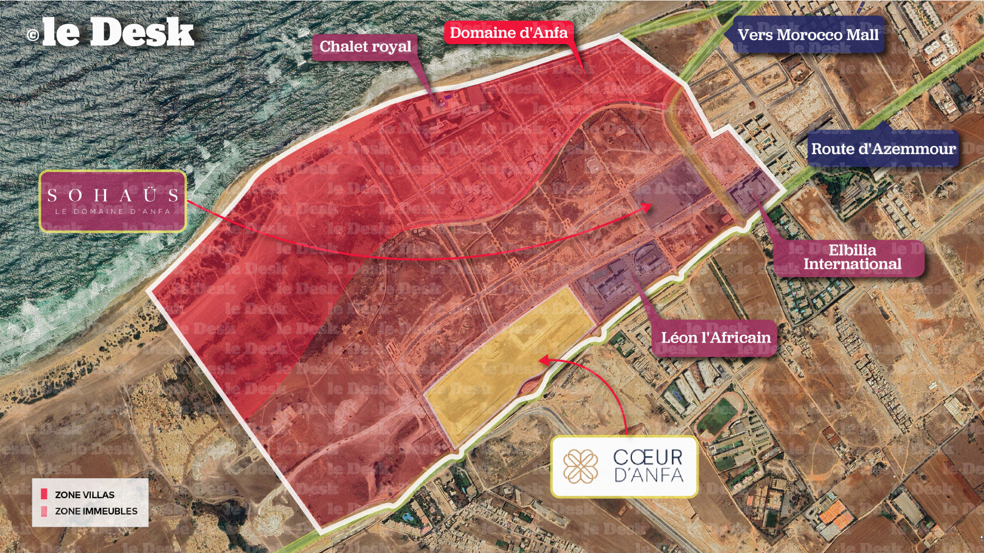 Projet immobilier à Domaine d'Anfa: les assureurs injectent 79 MDH pour ...