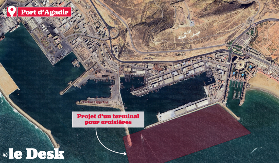 À Agadir, un port de croisières en gestation - Le Desk