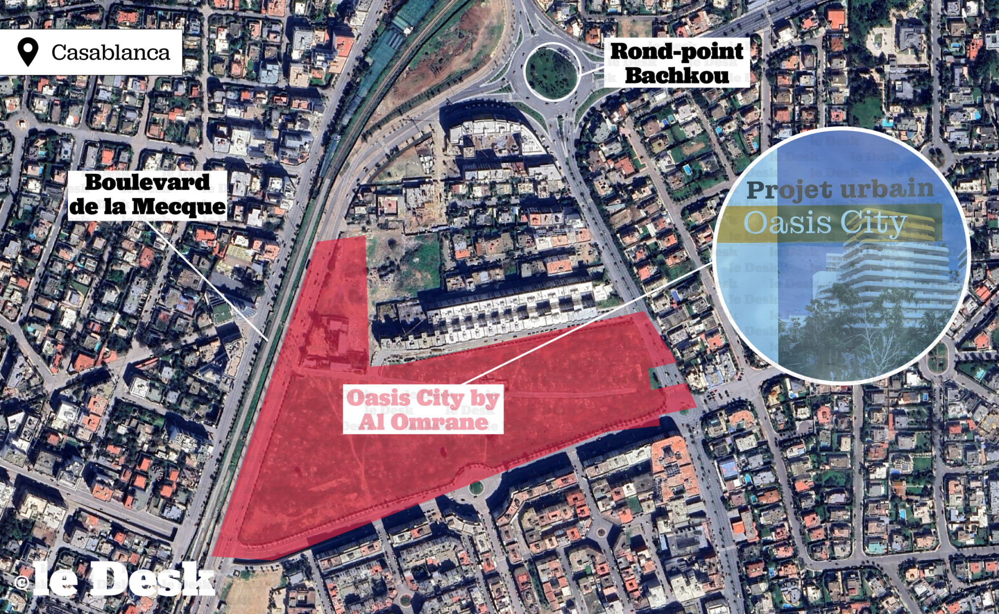 Projet Oasis City d’Al Omrane à Casablanca : trois candidats pour ...
