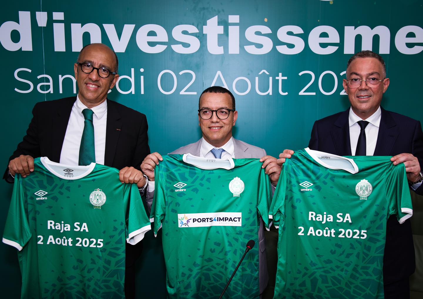 Marsa Maroc officialise son entrée au capital du Raja de Casablanca via ...