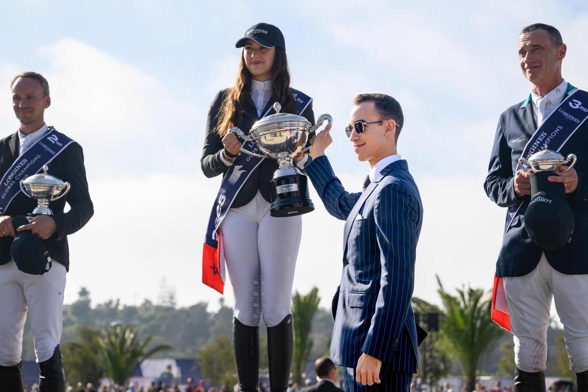 Longines Global Champions Tour : le prince Moulay El Hassan préside le ...