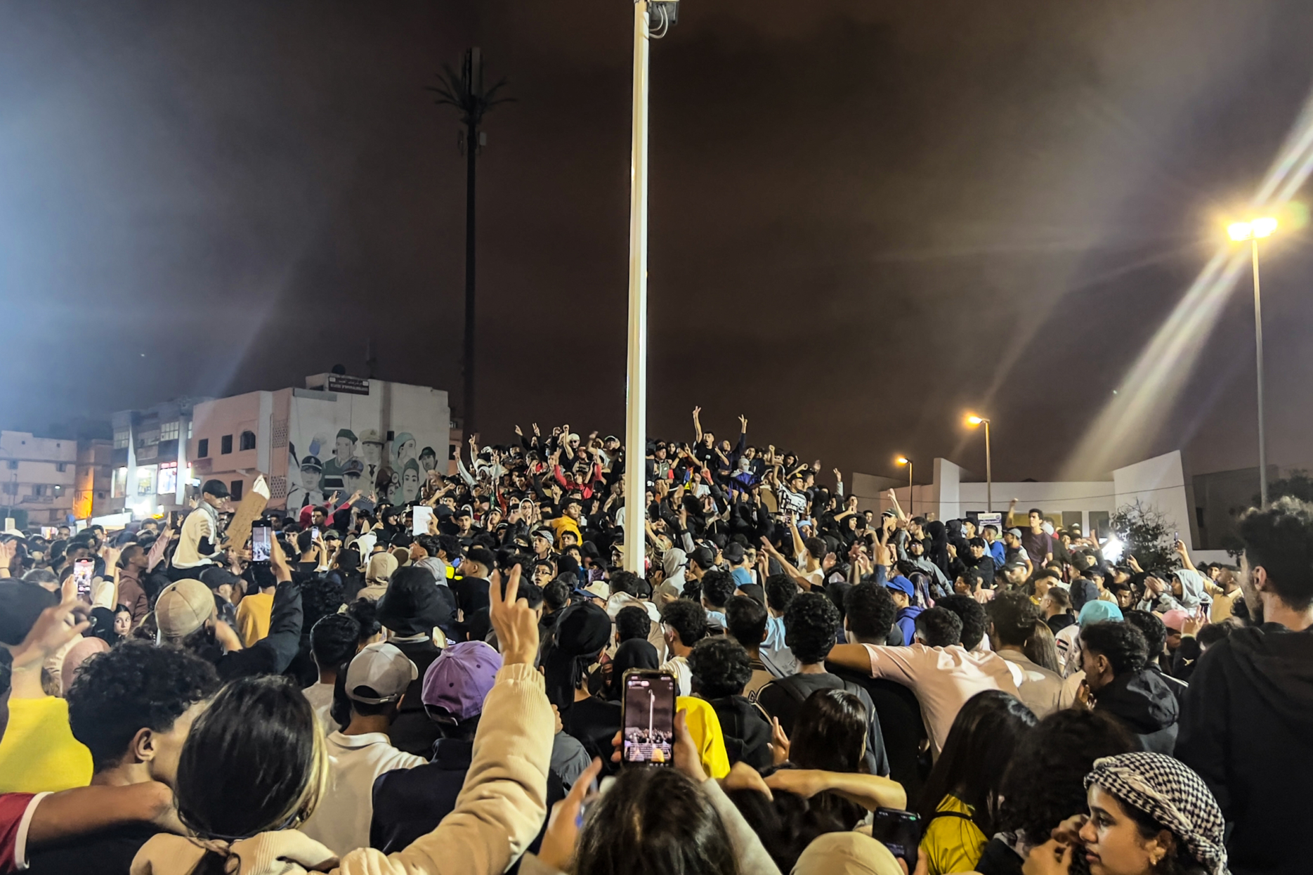 GenZ212 à Casablanca : une marche sans heurts dans le quartier Sidi ...